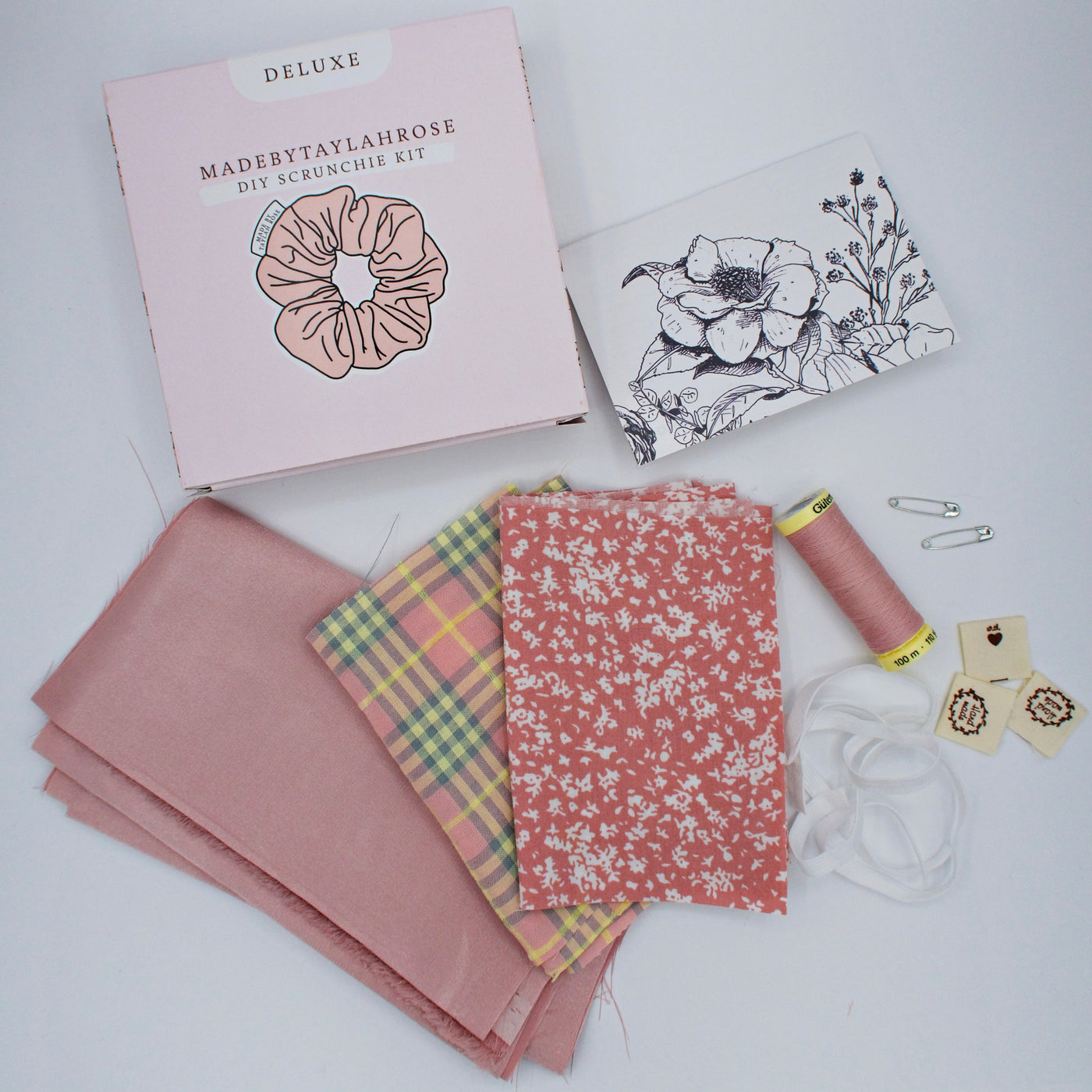 Deluxe DIY Scrunchie kits - makes 3 - sewing machine edition ...