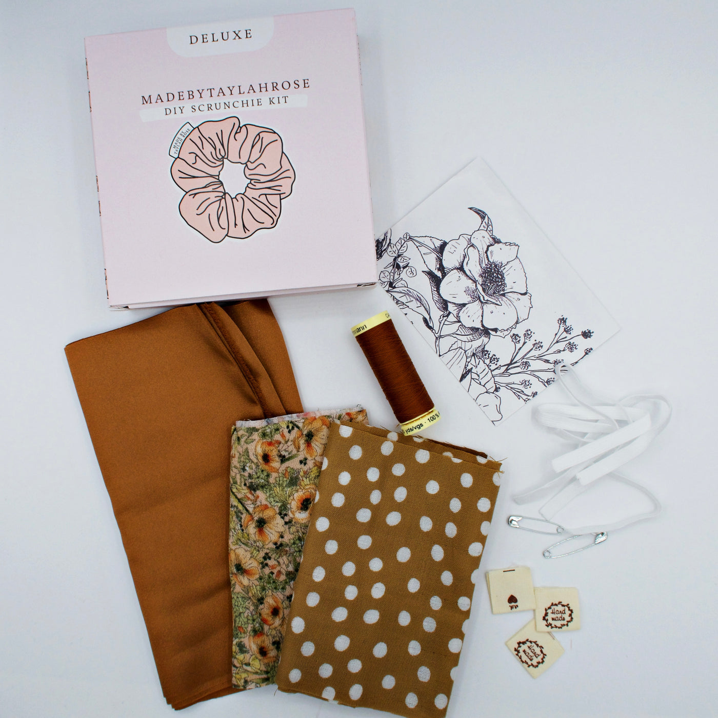 Deluxe DIY Scrunchie kits - makes 3 - sewing machine edition ...