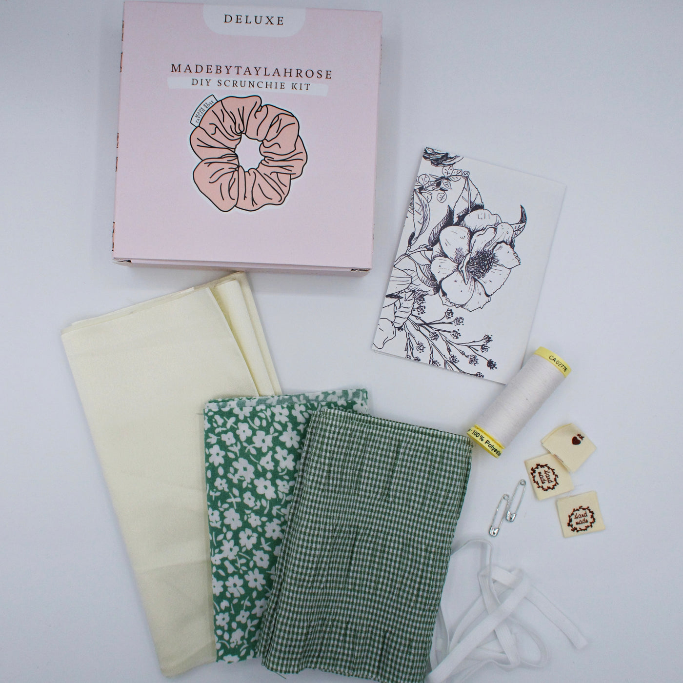 Deluxe DIY Scrunchie kits - makes 3 - sewing machine edition ...